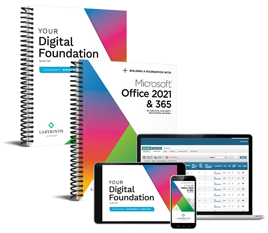 Your Digital Foundation Windows 11 Ed. & Building a Foundation with ...